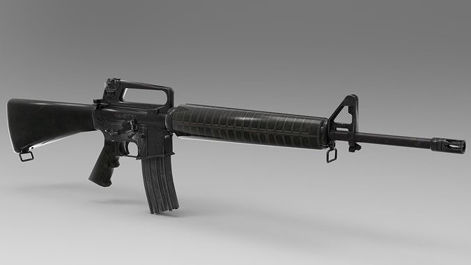M16A2 3D model | CGTrader