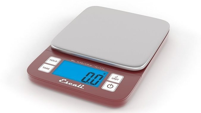 Digital Scale 3D model | CGTrader