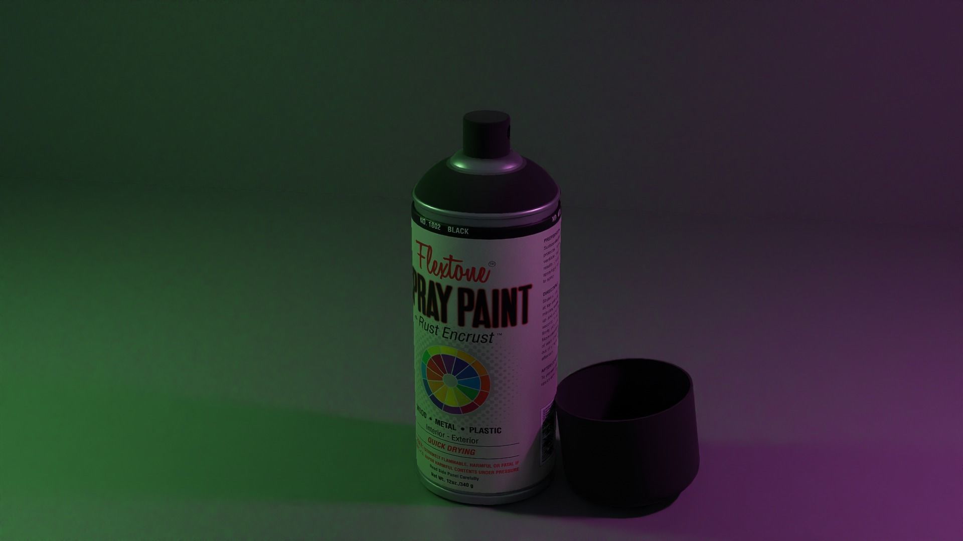 spray paint can 3D model | CGTrader