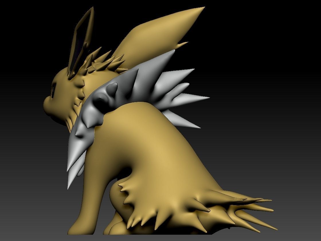 Jolteon 3D model 3D printable | CGTrader