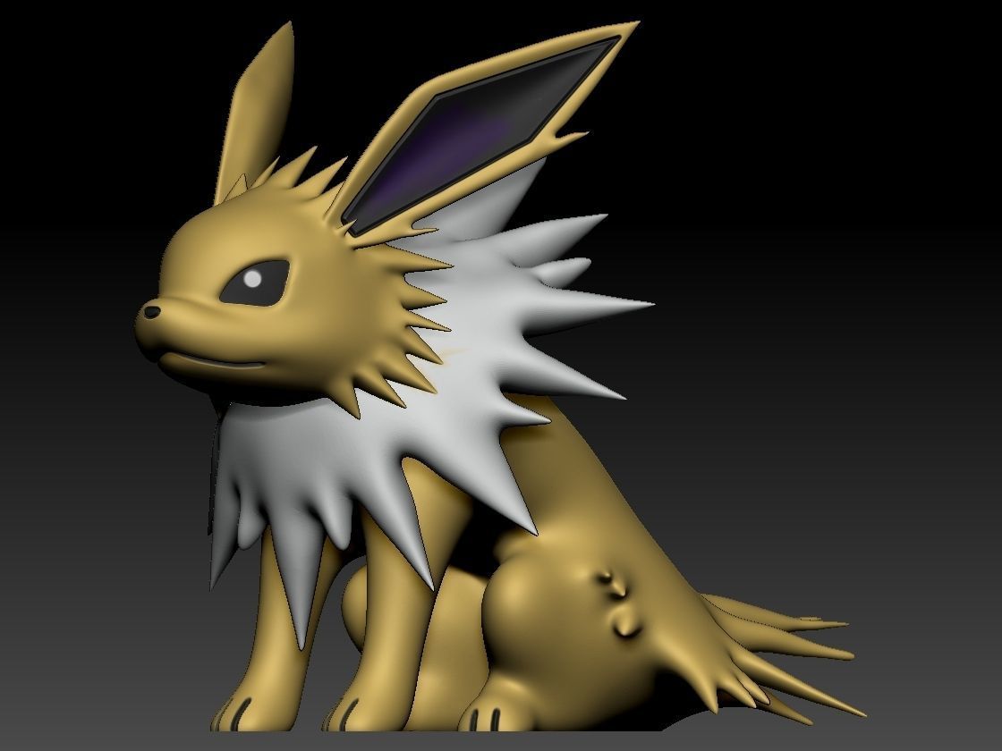Jolteon 3D model 3D printable | CGTrader