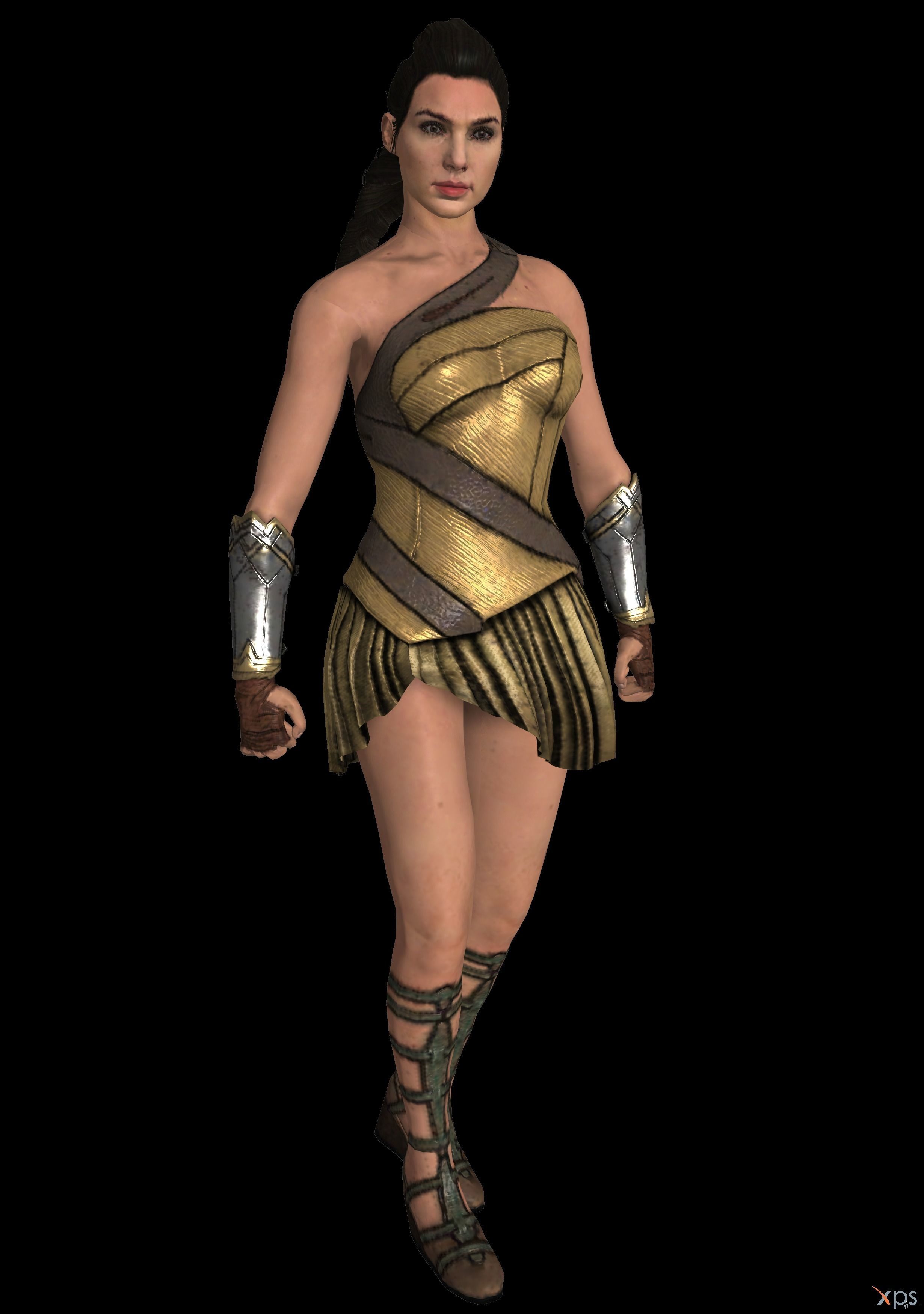 3D model Wonder Woman VR / AR / low-poly | CGTrader