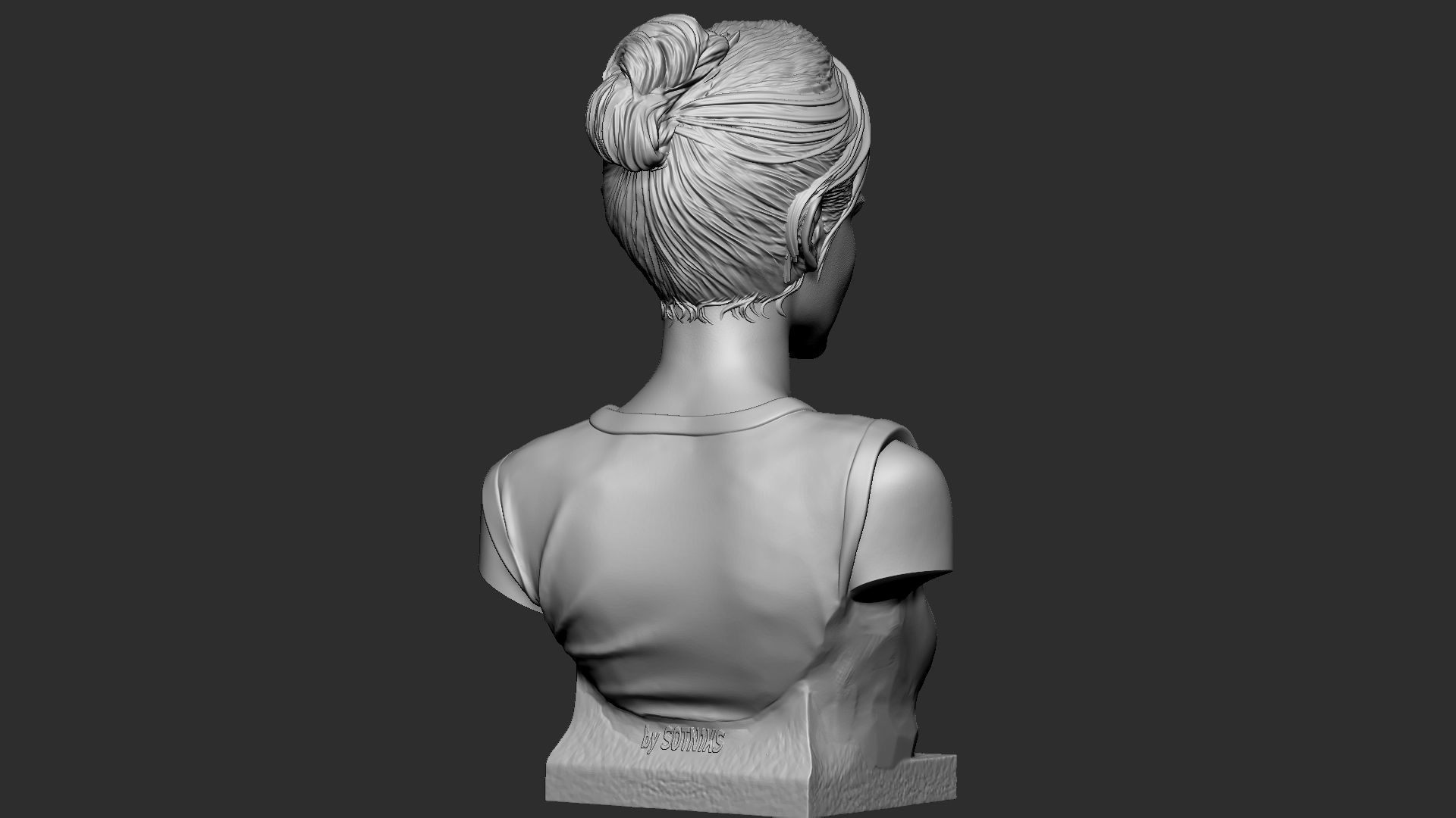 Emma Watson 3D model 3D printable | CGTrader