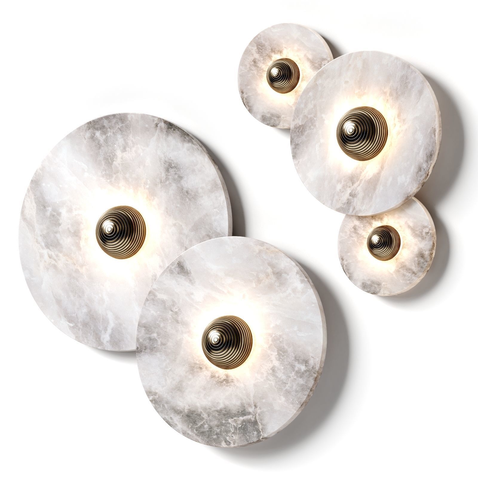 Apparatus - MEDIAN wall sconce 3D model | CGTrader