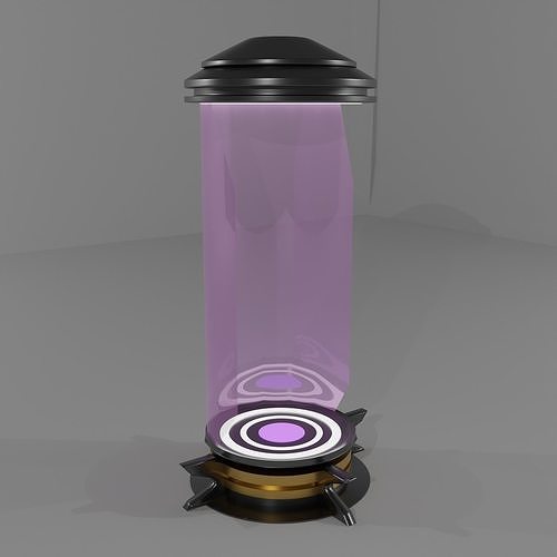 Teleporter Machine 3D model 3D printable | CGTrader