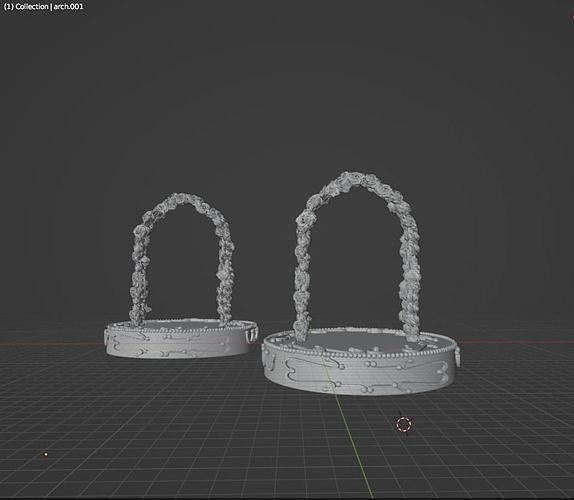 Wedding Arch 3D model 3D printable | CGTrader