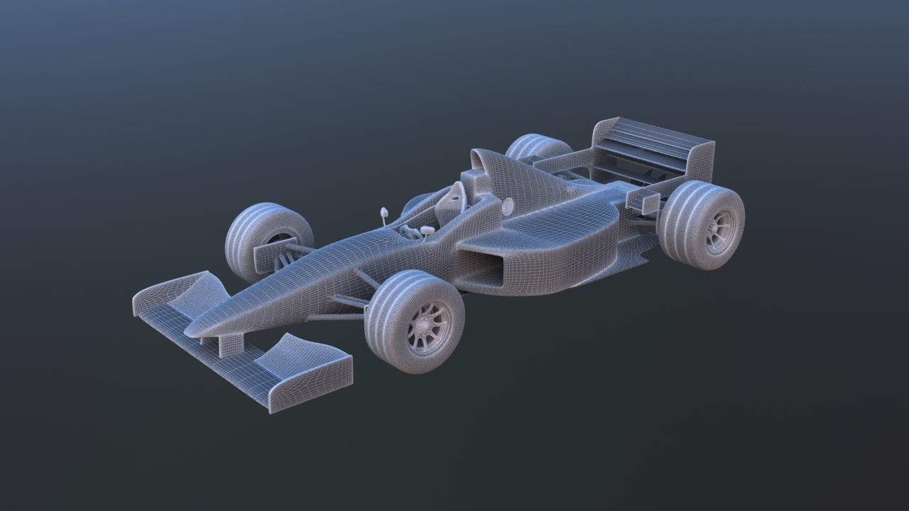 Formula 1 - 1995 3D model | CGTrader