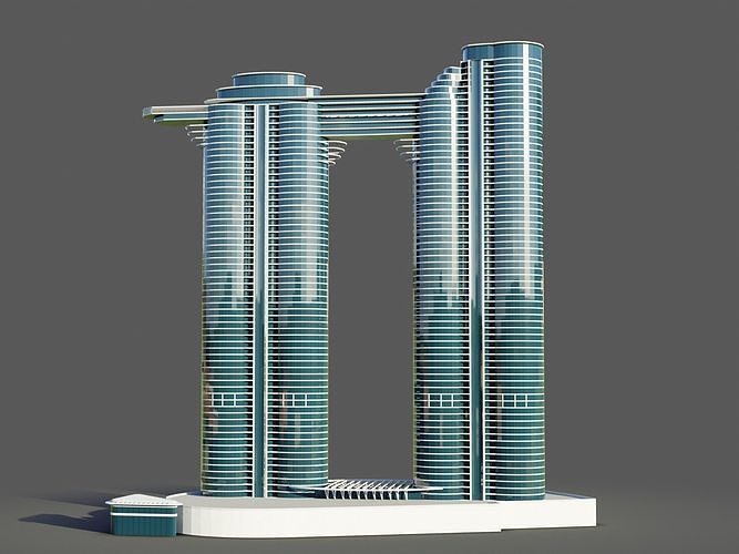 Sky view tower - Dubai 3D model | CGTrader