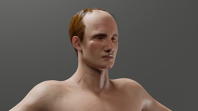 Realistic Male - Bruno 3D model rigged | CGTrader