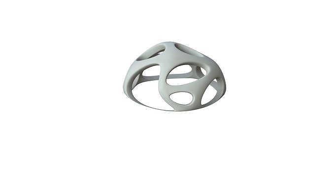 3D model SciFi Cube Object No 48484 Low Poly Shape VR / AR / low-poly ...