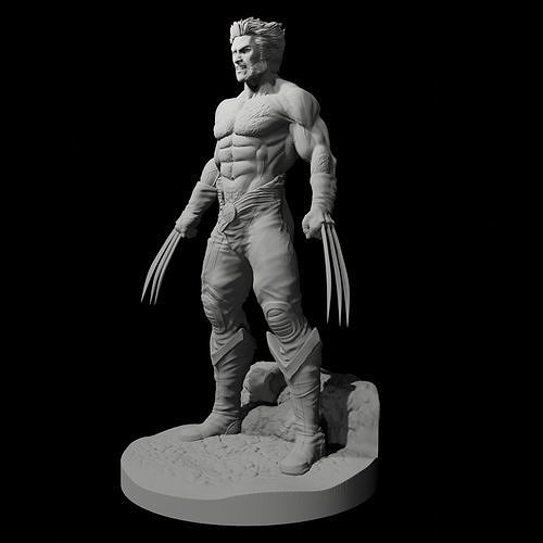 Wolverine 3D Print 3D model 3D printable | CGTrader