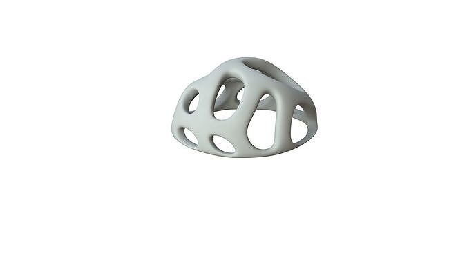 3D model SciFi Cube Object No 45843 Low Poly Shape VR / AR / low-poly ...