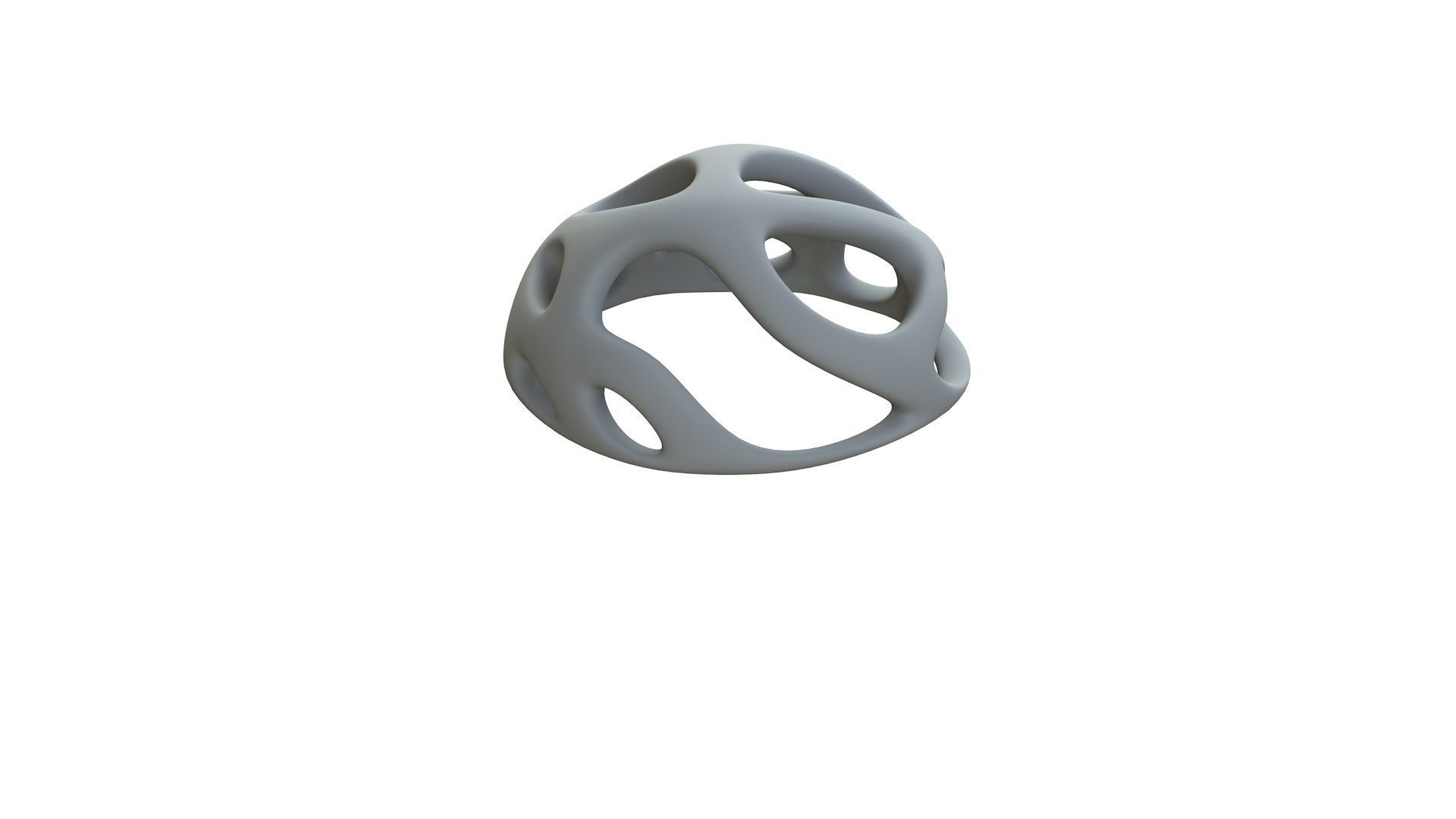 3D model SciFi Cube Object No 45678 Low Poly Shape VR / AR / low-poly ...