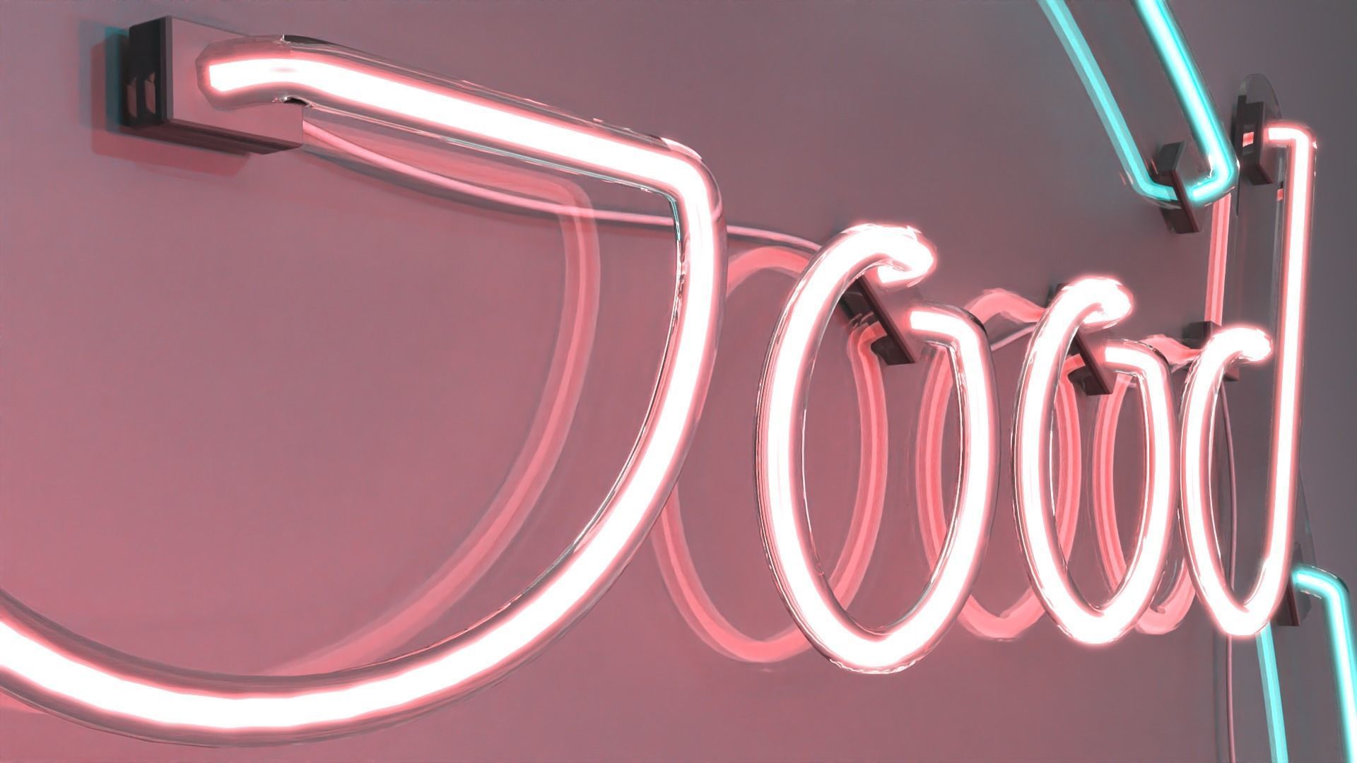 Good Times - Neon Sign 3D model | CGTrader