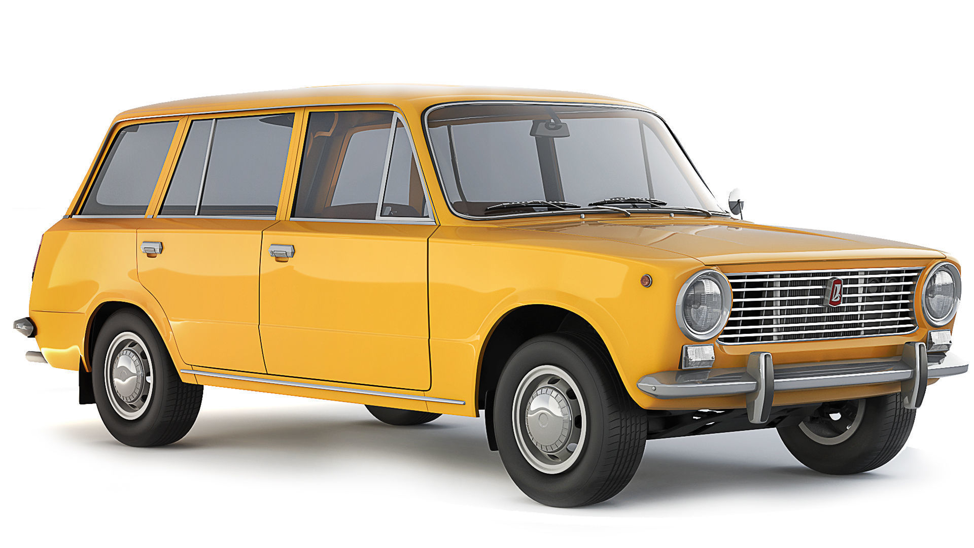 VAZ Lada 2102 1971 3D model | CGTrader