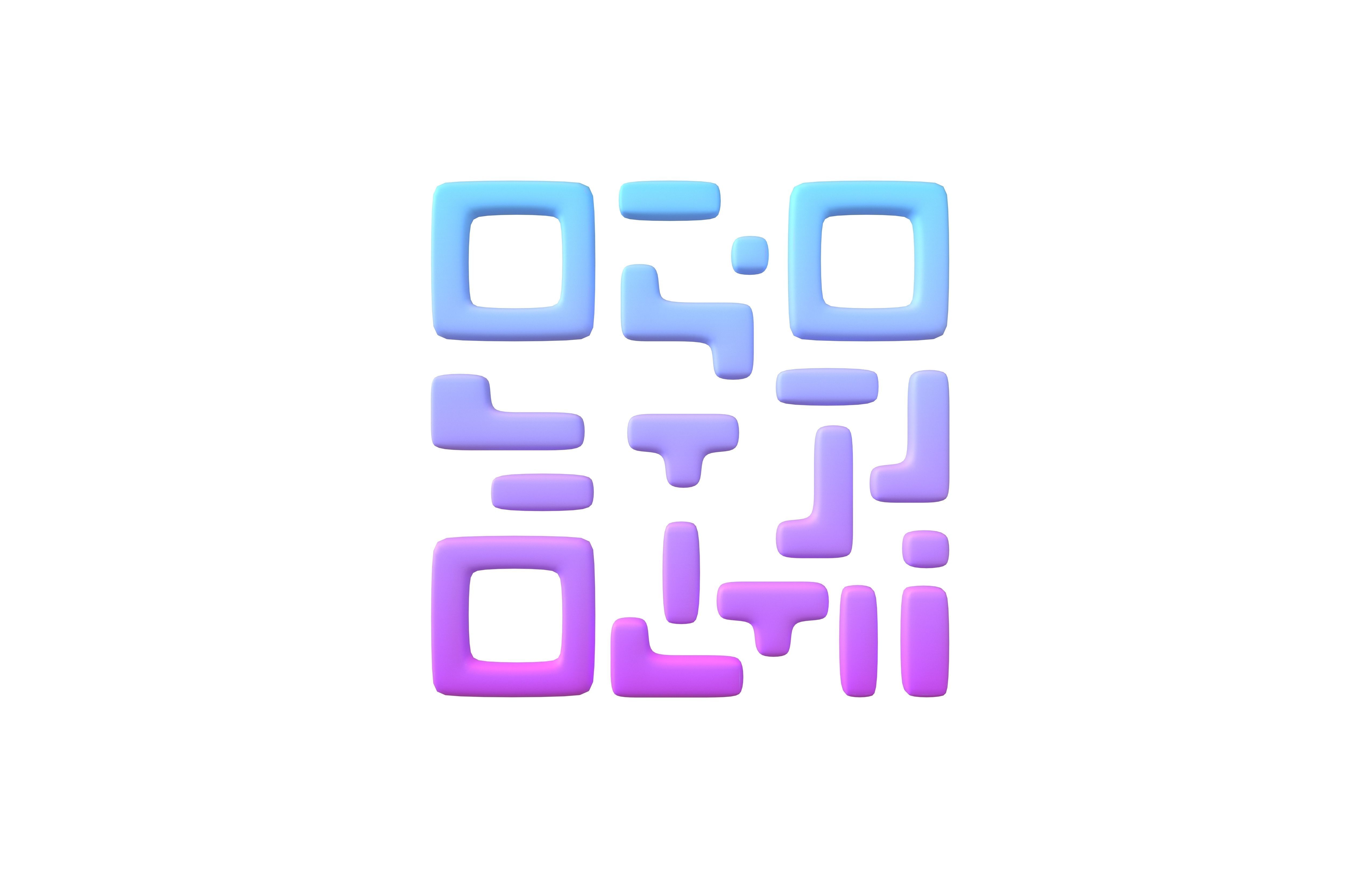 3D model Qr Code v1 002 VR / AR / low-poly | CGTrader