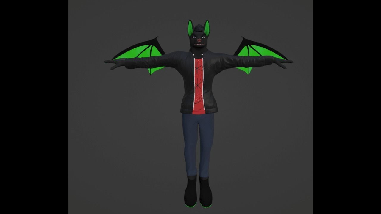 3D model Furry Model VR / AR / low-poly | CGTrader