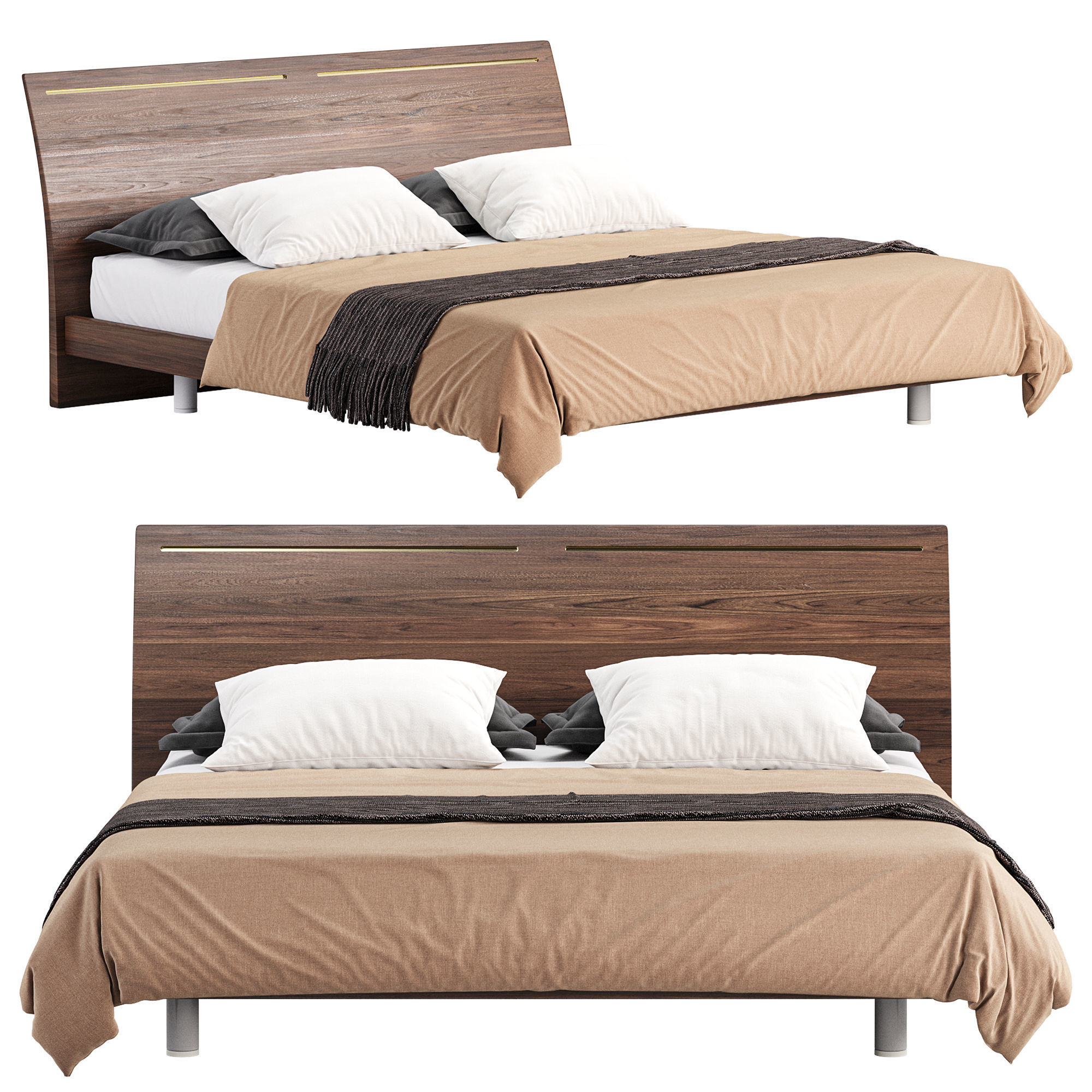 Tuta Bed by Lazzoni 3D model | CGTrader