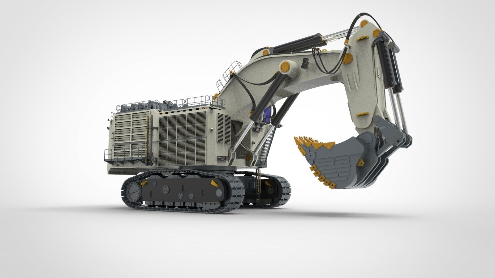 Liebherr R9200 Mining Excavator 3D model | CGTrader