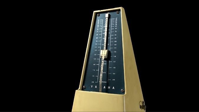 3D model Metronome VR / AR / low-poly | CGTrader