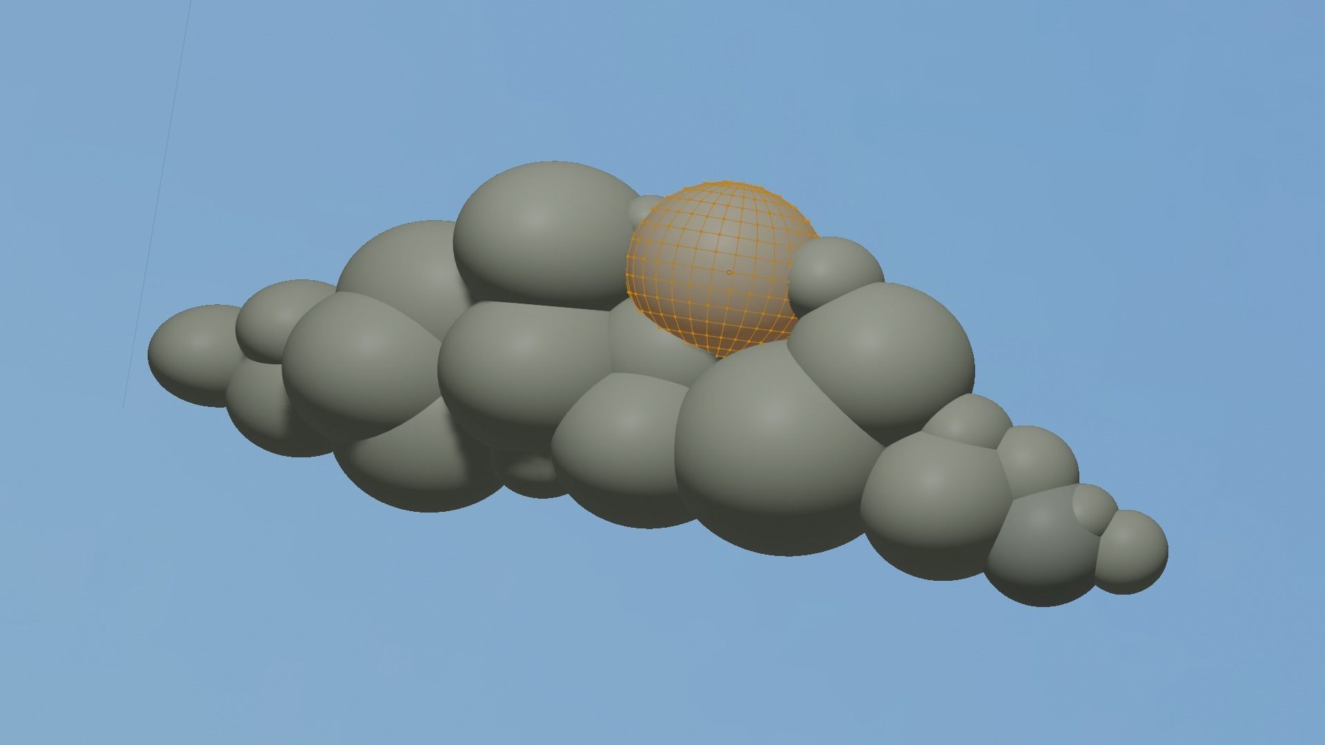 3D model LOW POLY CLOUD - CARTOON 3D model VR / AR / low-poly | CGTrader