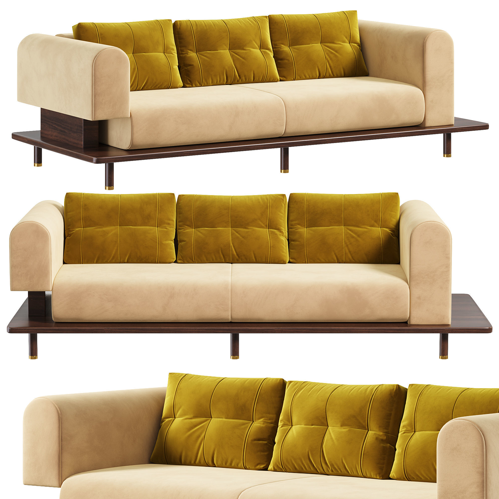 COLBERT sofa by Mezzocollection 3D model | CGTrader
