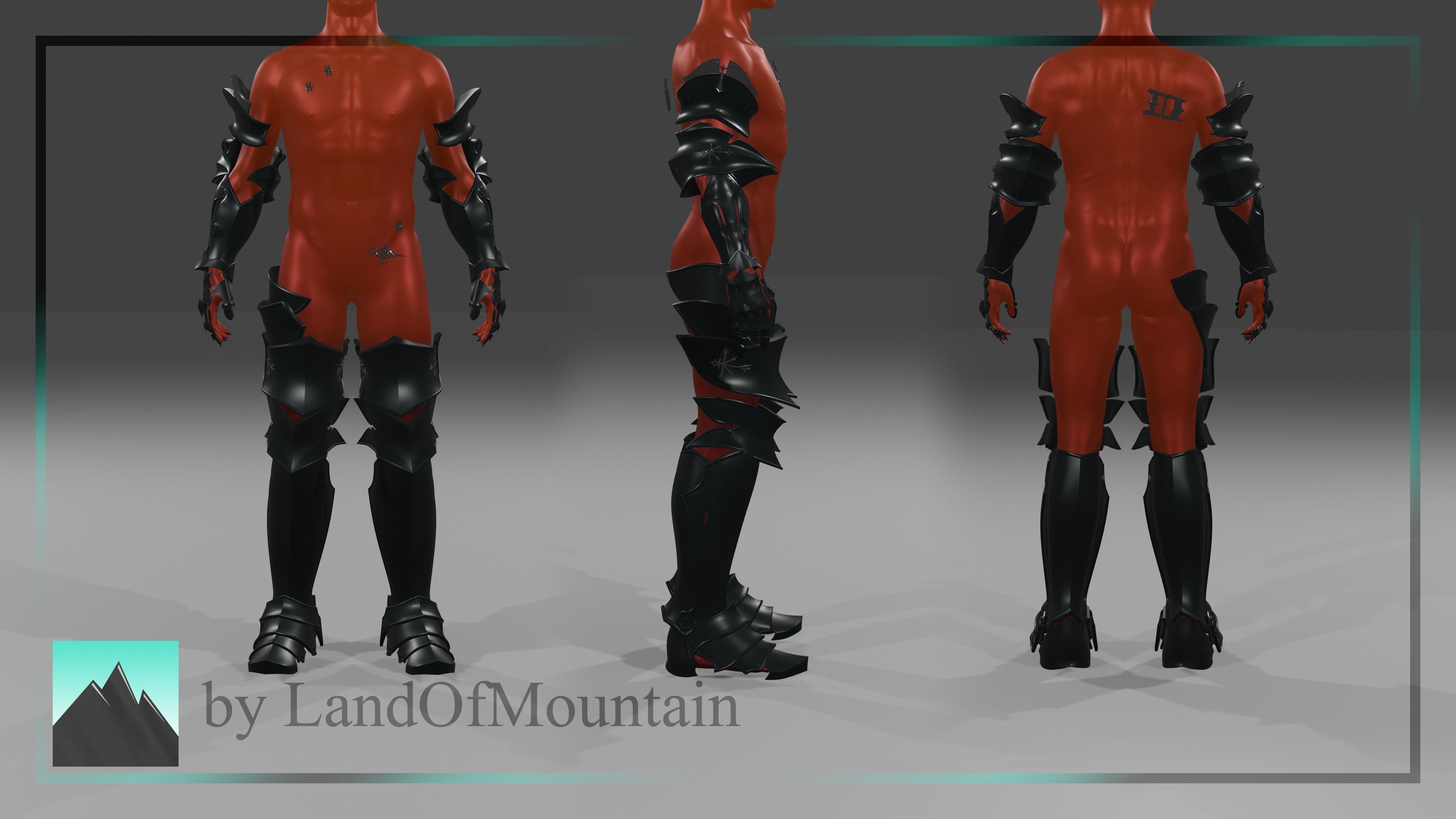 Final Fantasy XVI - Clive Rosfield - Full Armor Set 3D model 3D ...