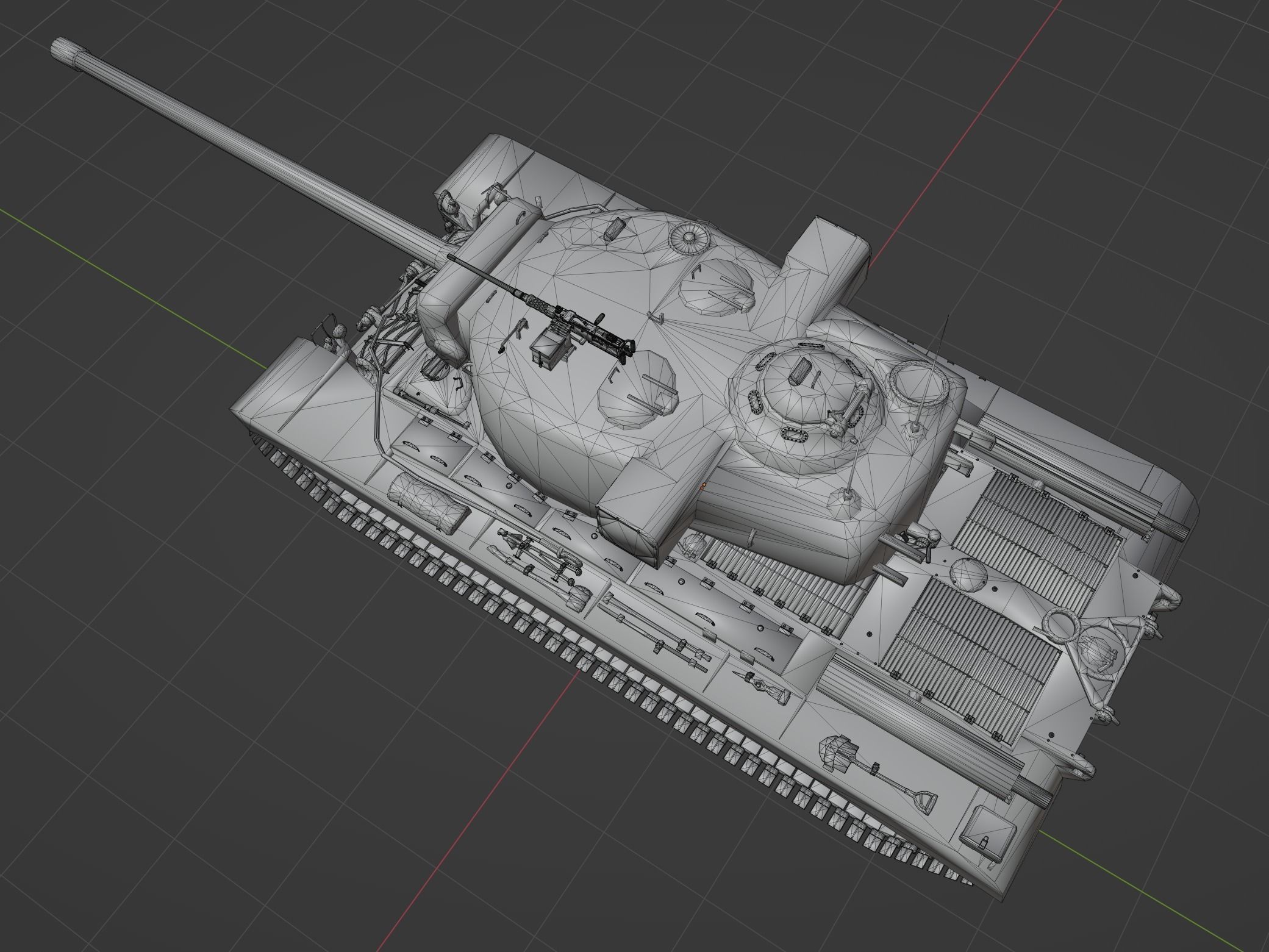 3D model T29 heavy VR / AR / low-poly | CGTrader