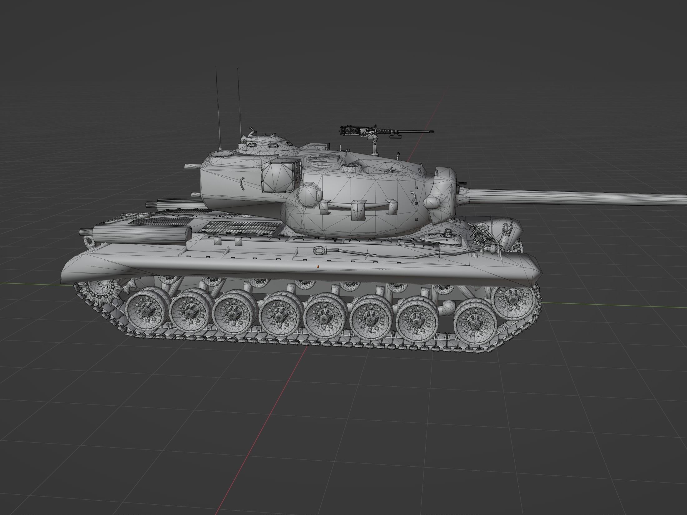 3D model T29 heavy VR / AR / low-poly | CGTrader