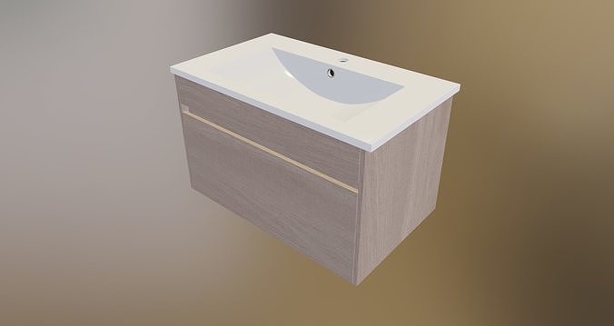 3D model Vanity unit VR / AR / low-poly | CGTrader