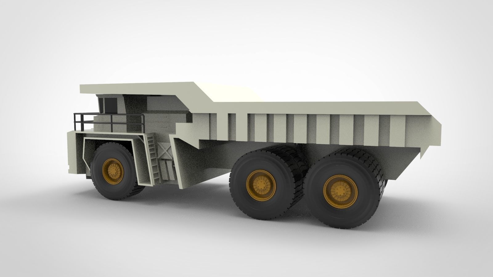 Terex MT6300AC Mining Truck 3D model | CGTrader