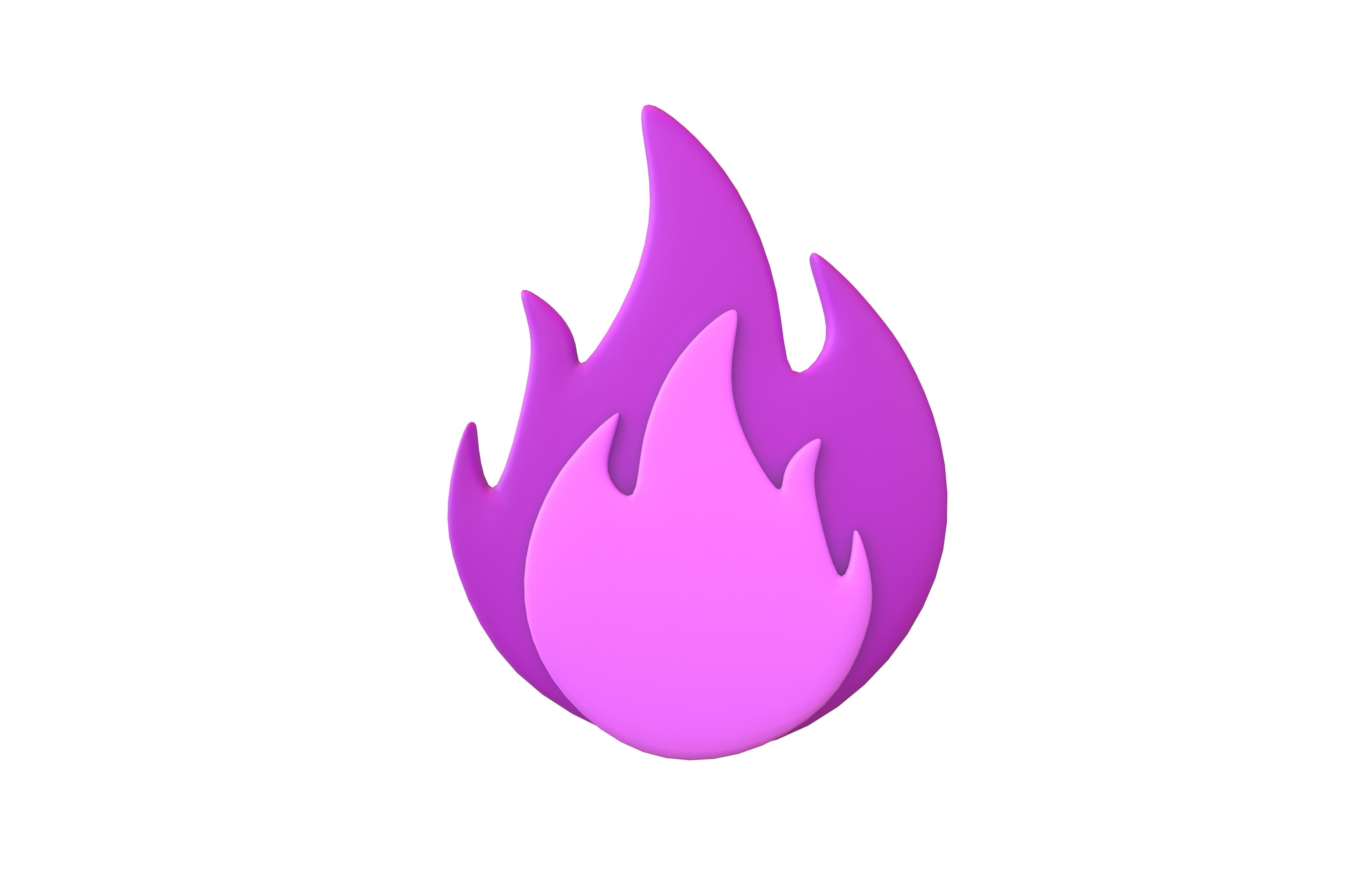 3D model Fire Symbol v12 006 VR / AR / low-poly | CGTrader