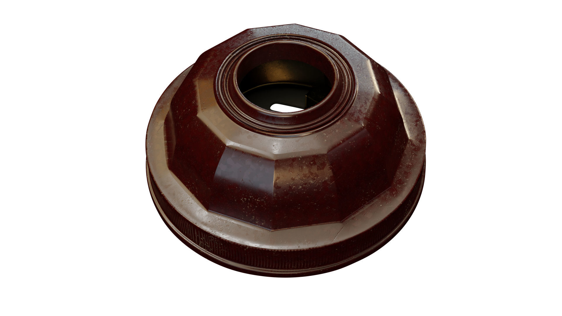 Vintage bakelite power plug 3D model | CGTrader