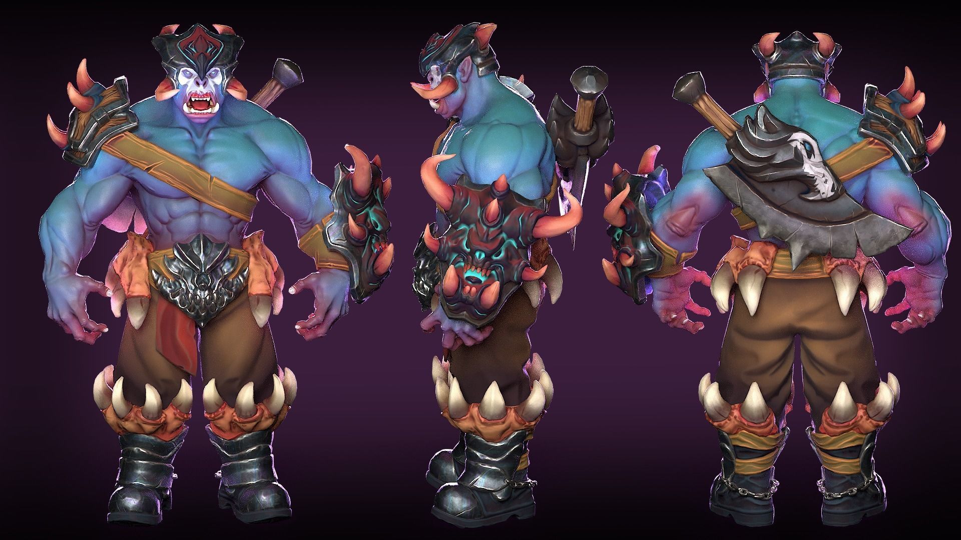 3D model BFG ORC VR / AR / low-poly | CGTrader