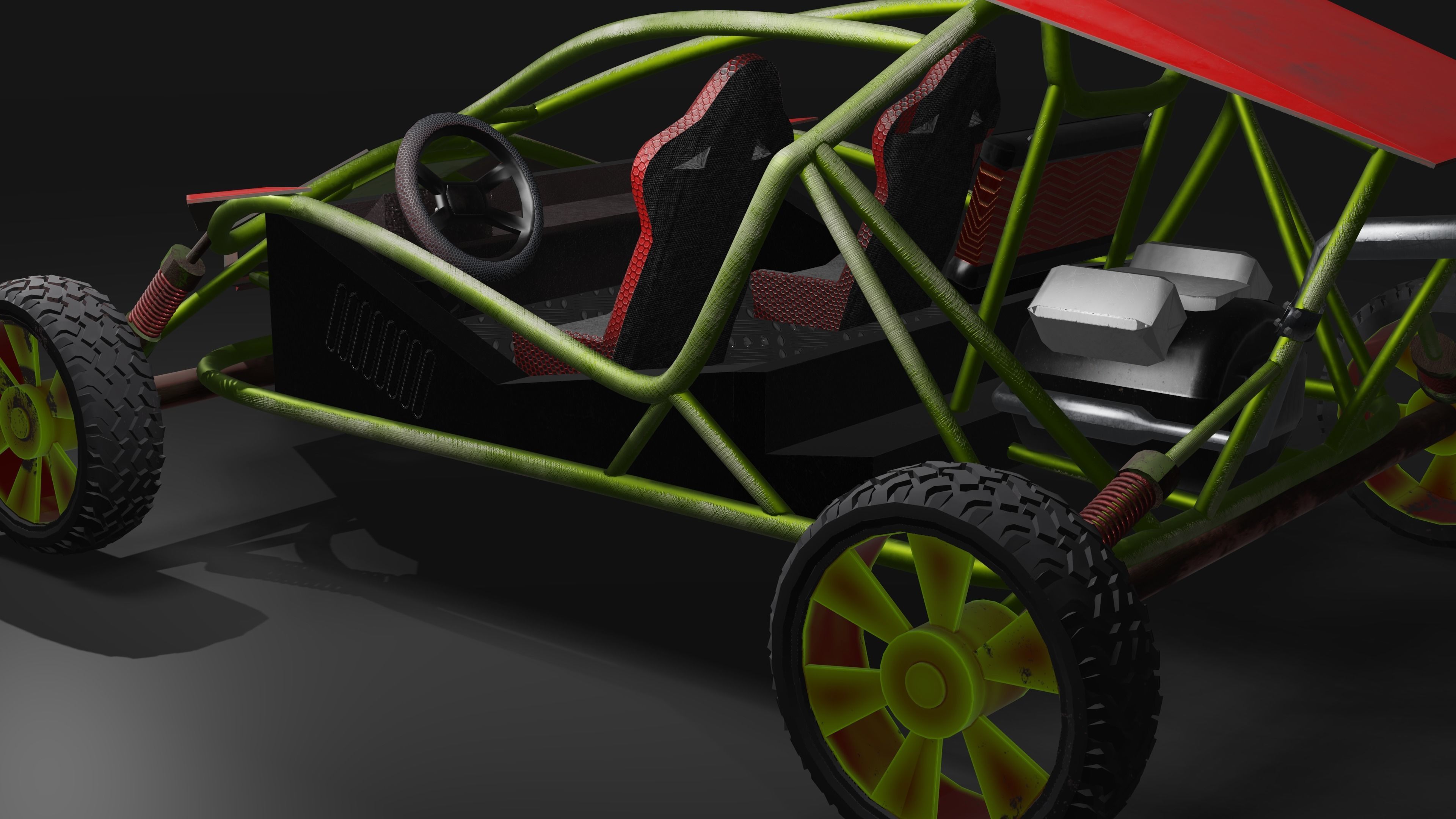 Buggy 3D model | CGTrader