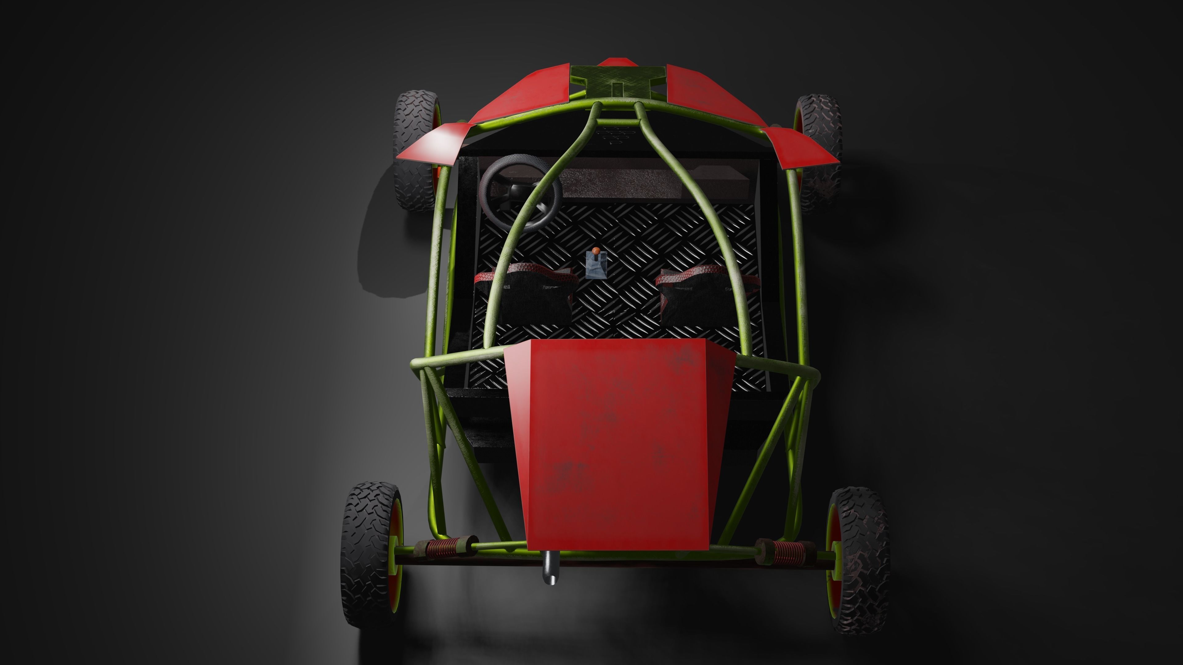 Buggy 3D model | CGTrader