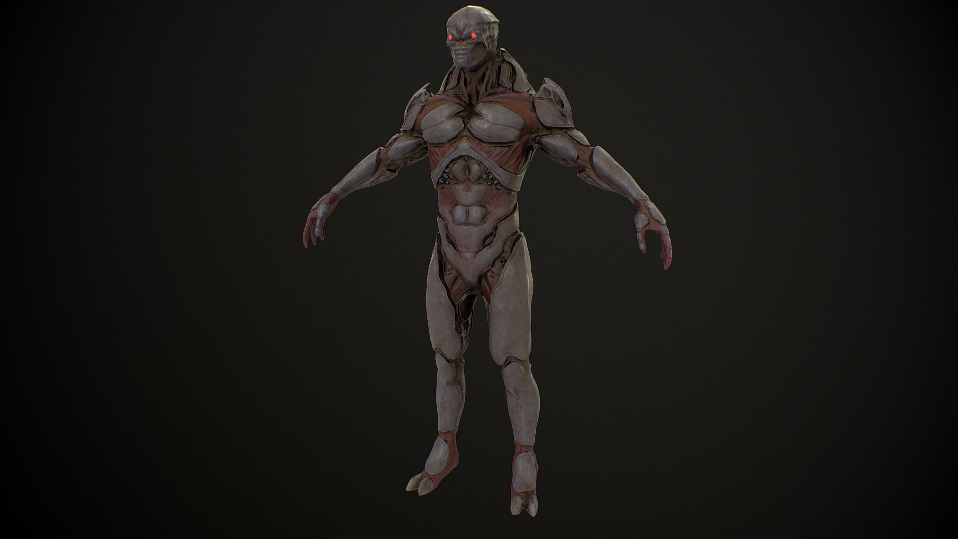 3D model Mutant 3 Humanoid Monster VR / AR / low-poly | CGTrader