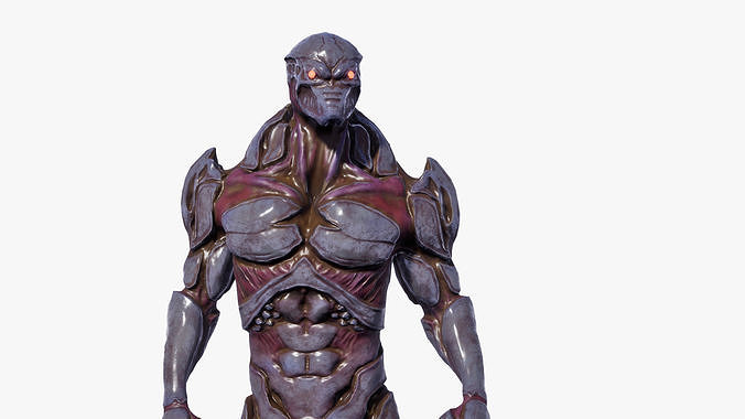 3D model Mutant 3 Humanoid Monster VR / AR / low-poly | CGTrader