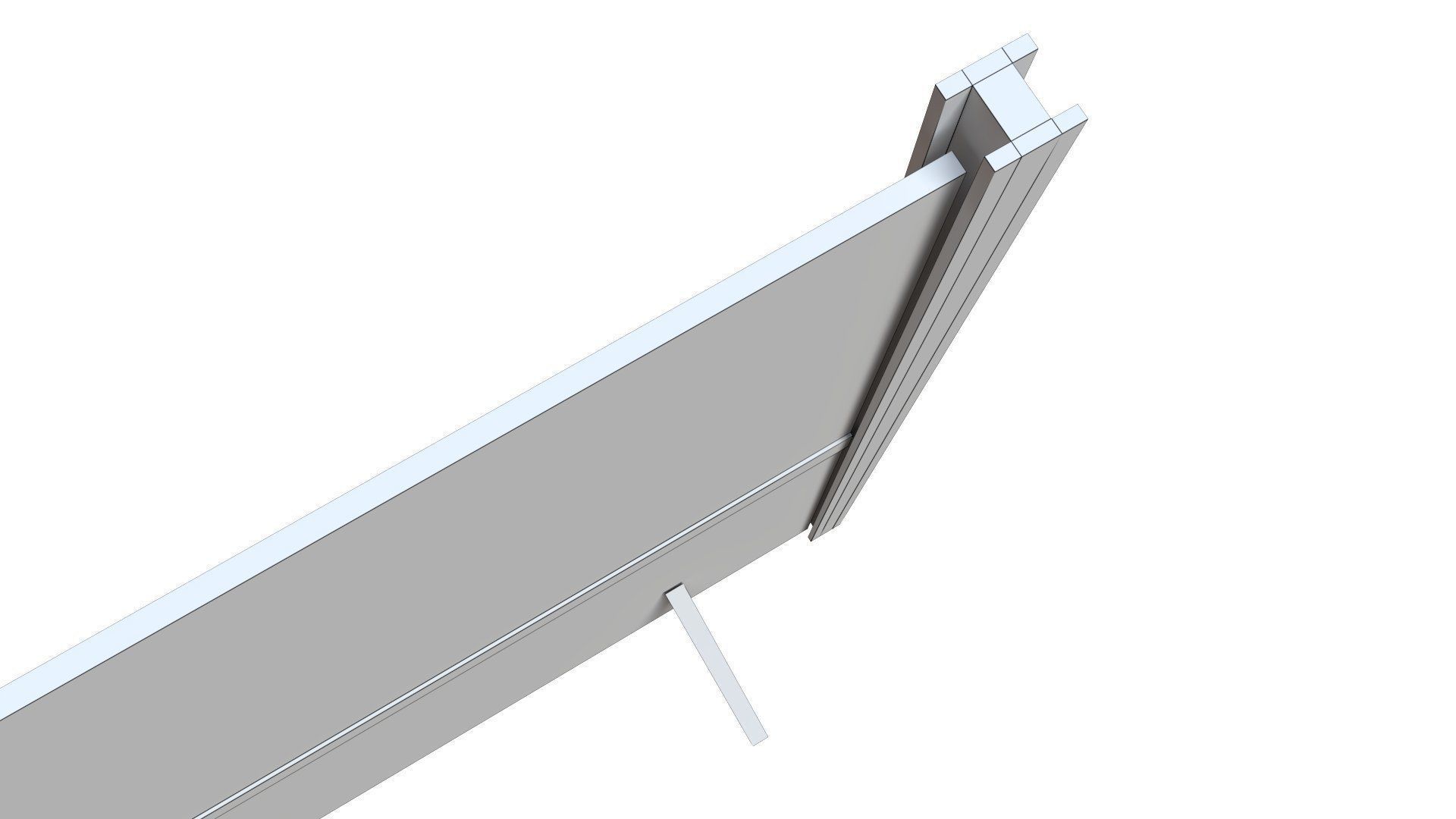 3D model Single Hoarding Panel VR / AR / low-poly | CGTrader