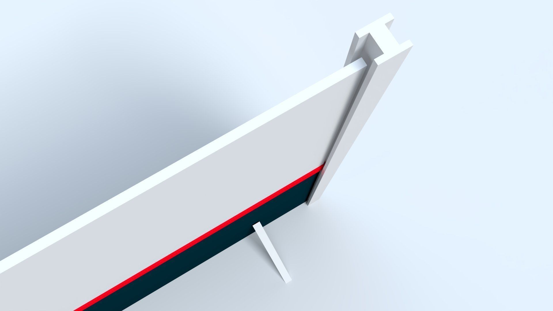 3D model Single Hoarding Panel VR / AR / low-poly | CGTrader