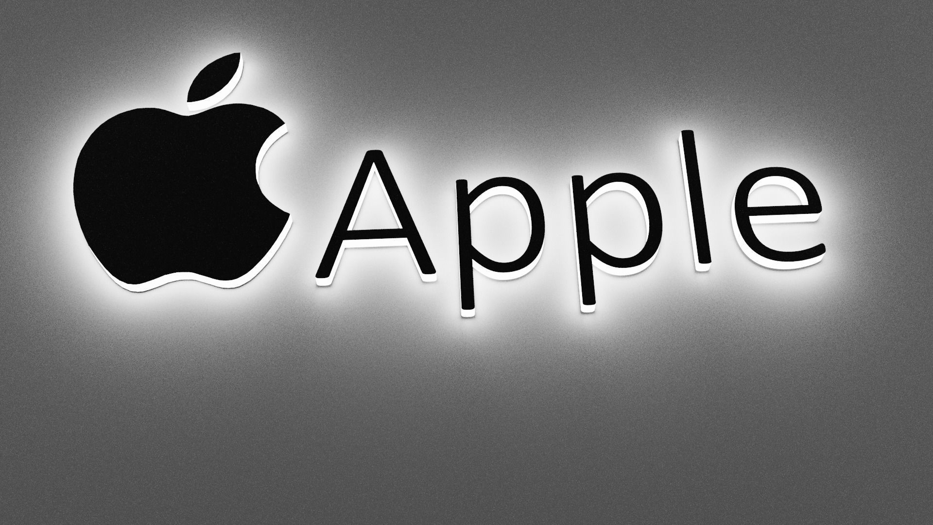 apple logo 3D model | CGTrader