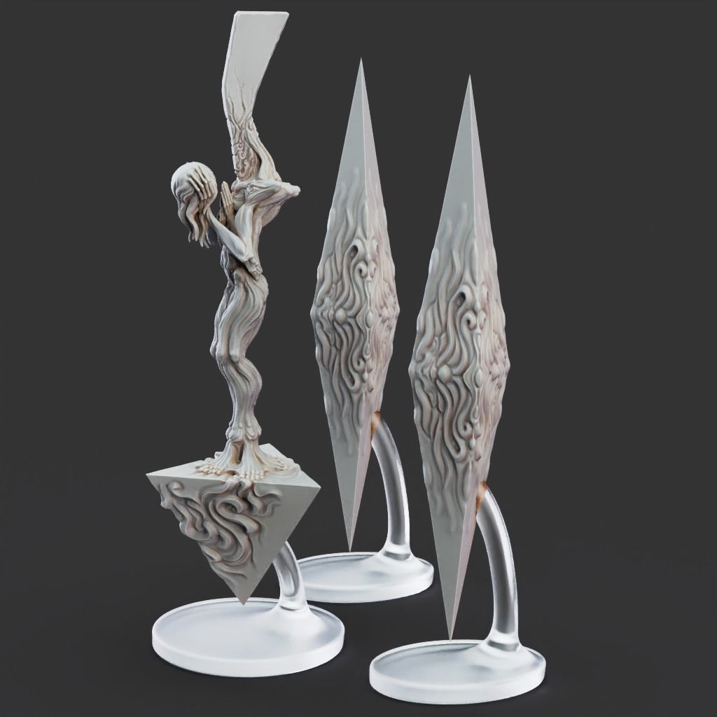 Gestalt High Priest - 3D Printable TTRPG - PRESUPPORTED - 32mm 3D model ...