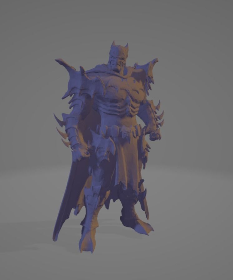 Batman Fan Art Sculpting 3D model | CGTrader