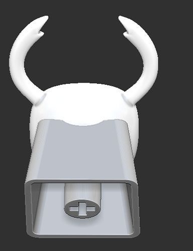 Keycap Hollow Knight Head 3D model 3D printable | CGTrader