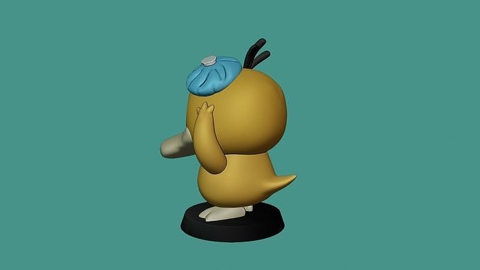 PSYDUCK POKEMON 3D model 3D printable | CGTrader
