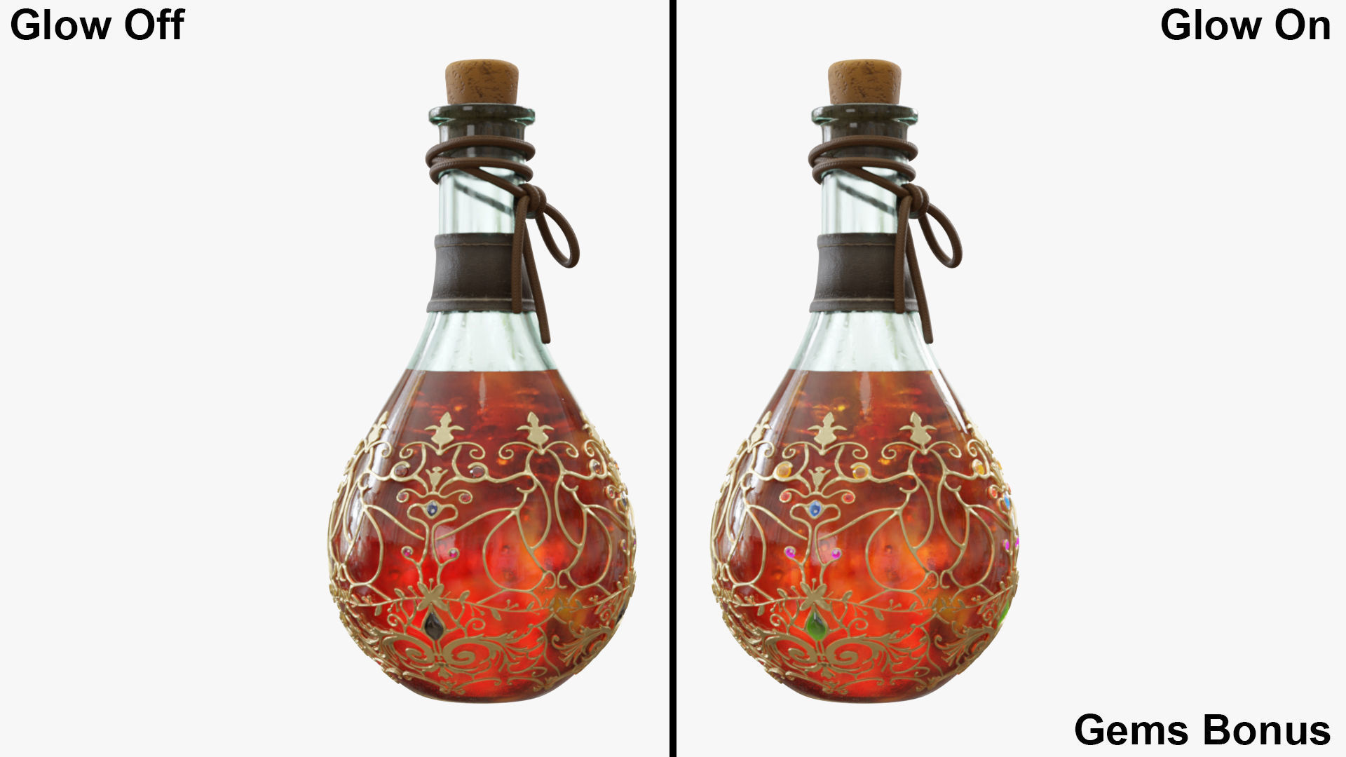3D model Potion Flask VR / AR / low-poly | CGTrader