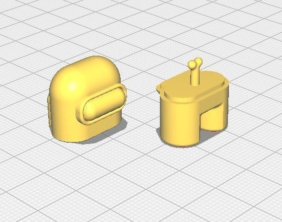 Amogus Among Us Crewmate 3D model 3D printable | CGTrader