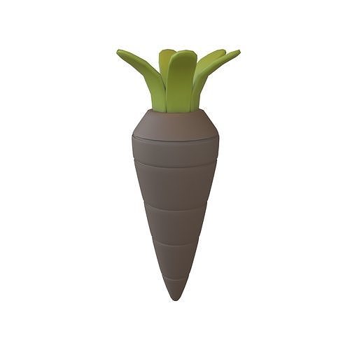 3D model Carrot V1 004 VR / AR / low-poly | CGTrader