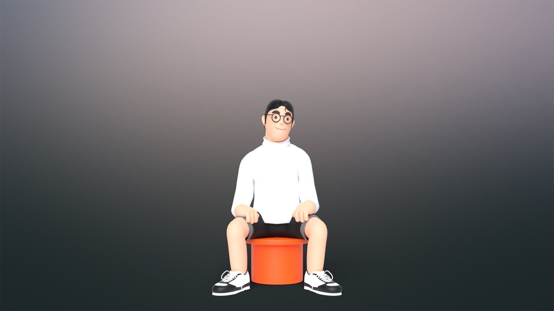3D model Minimal People Man Character 1002 VR / AR / low-poly | CGTrader