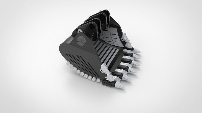 Liebherr Bucket Model 3D model | CGTrader